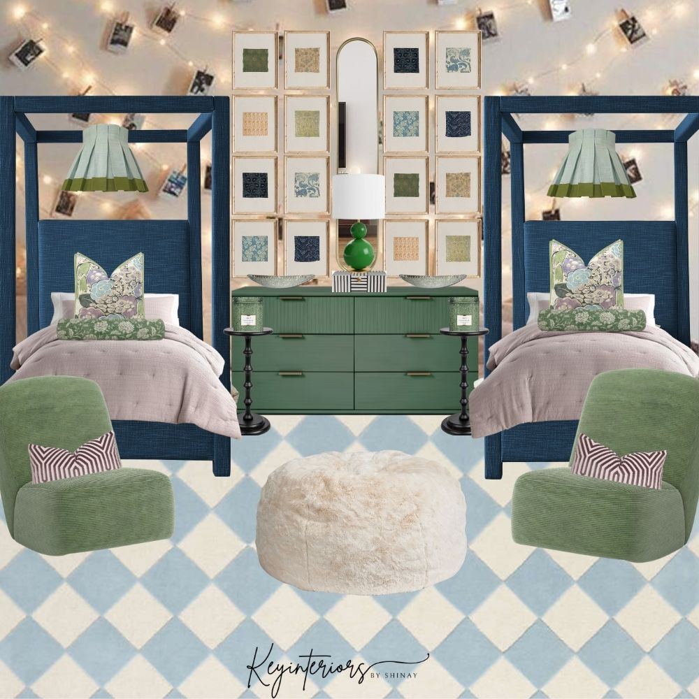 Double Trouble Dorm- Her Style – Key Interiors by Shinay